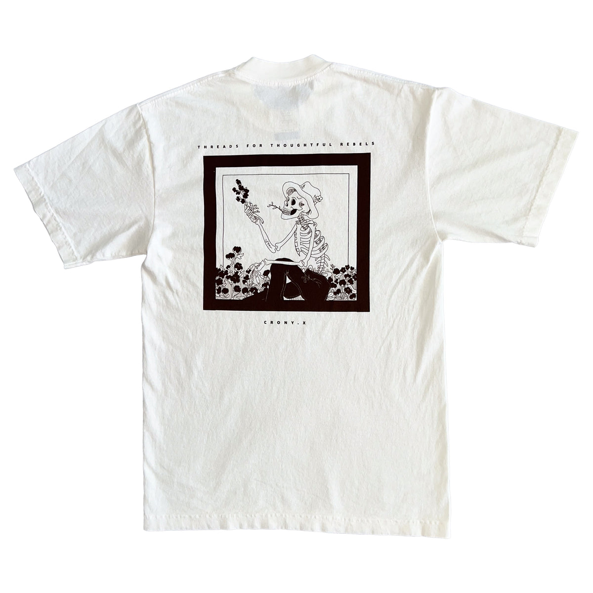 Threads Tee - Off White | cronyxbrand