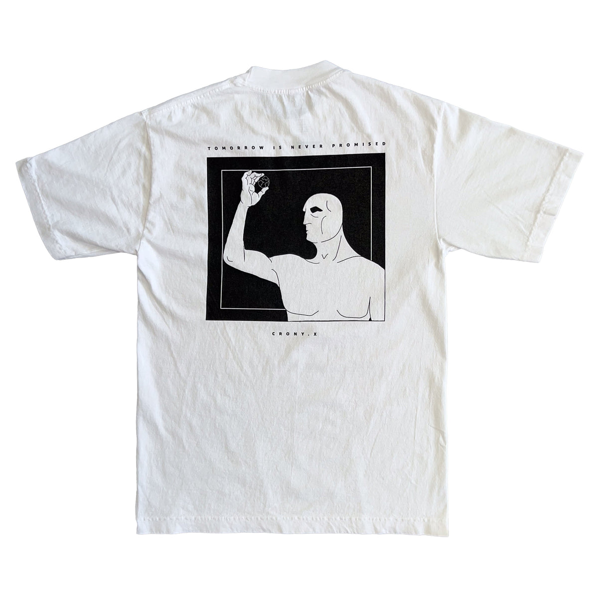 Tomorrow Tee - White | cronyxbrand
